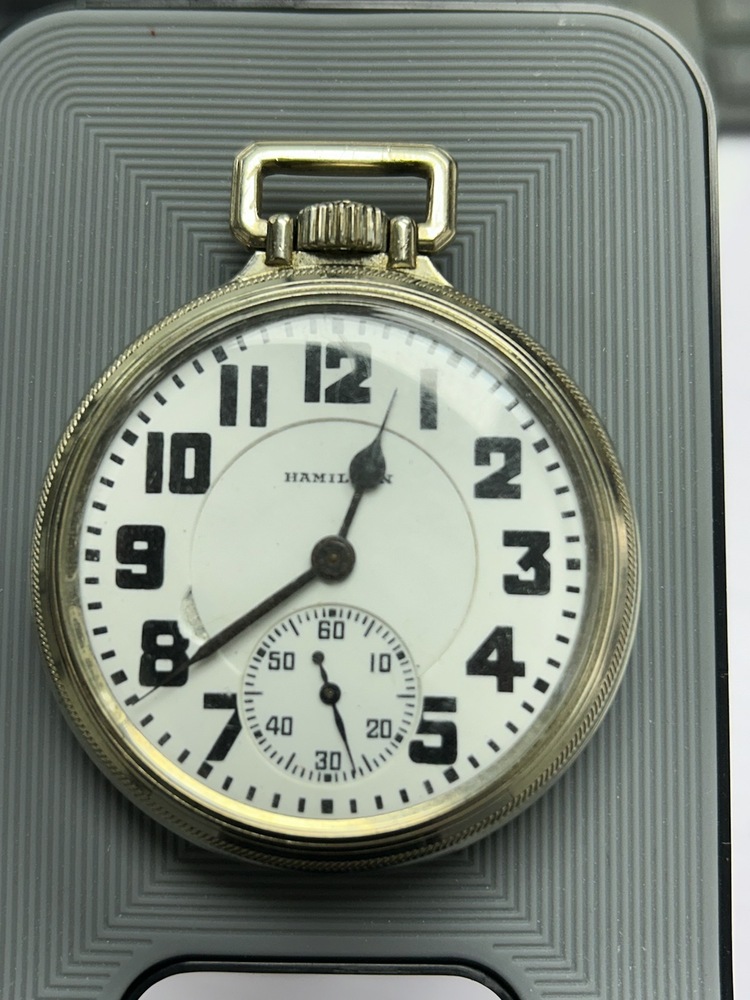 HAMILTON 992 RAILROAD GRADE MODEL 2 16S OPEN-FACE POCKET WATCH | Walt's ...
