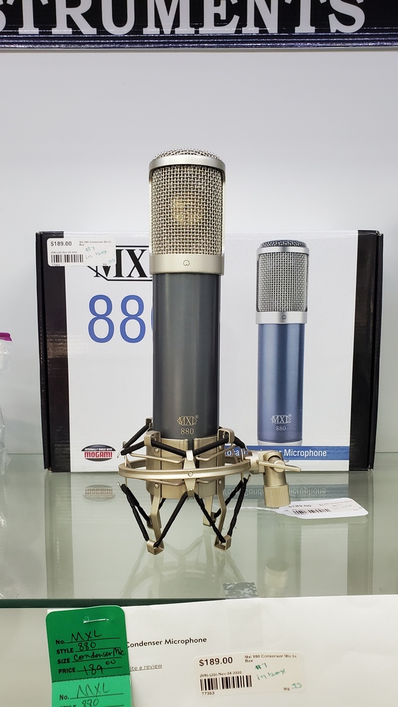 MXL 880 Condenser Microphone | Walt's Pawn & Jewelry Buyer