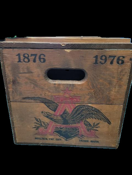 100 Year Anniversary Anheuser Busch Box | Walt's Pawn & Jewelry Buyer